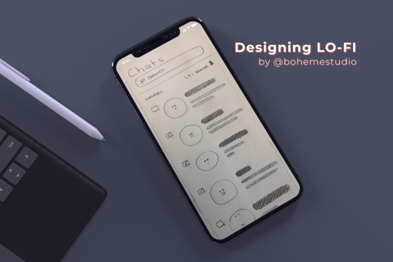 Designing 'lo-fi' | bohemestudio.com